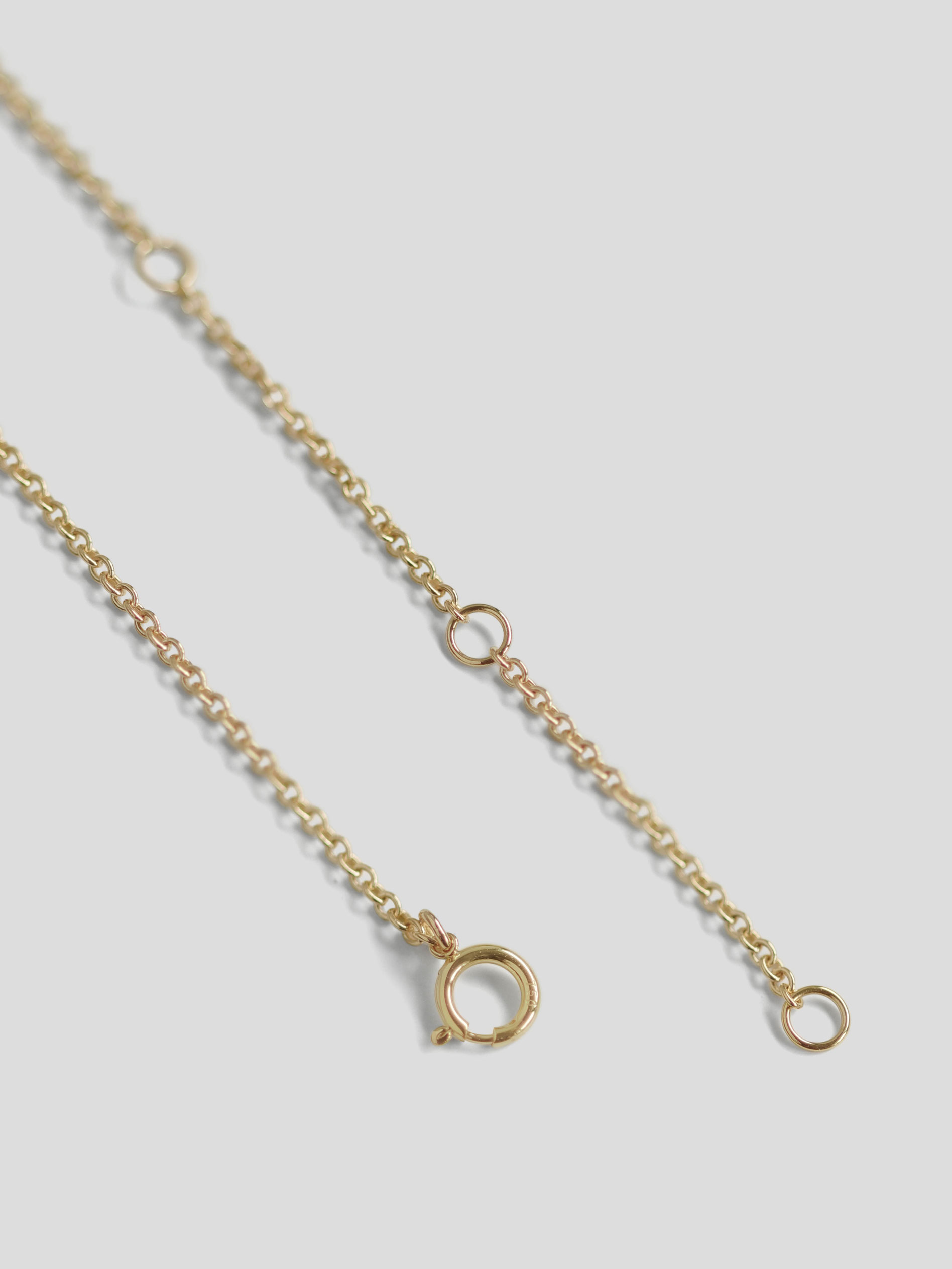One-of-a-kind Curio Necklace - Sapphire and Diamonds in 18K Solid Gold ...