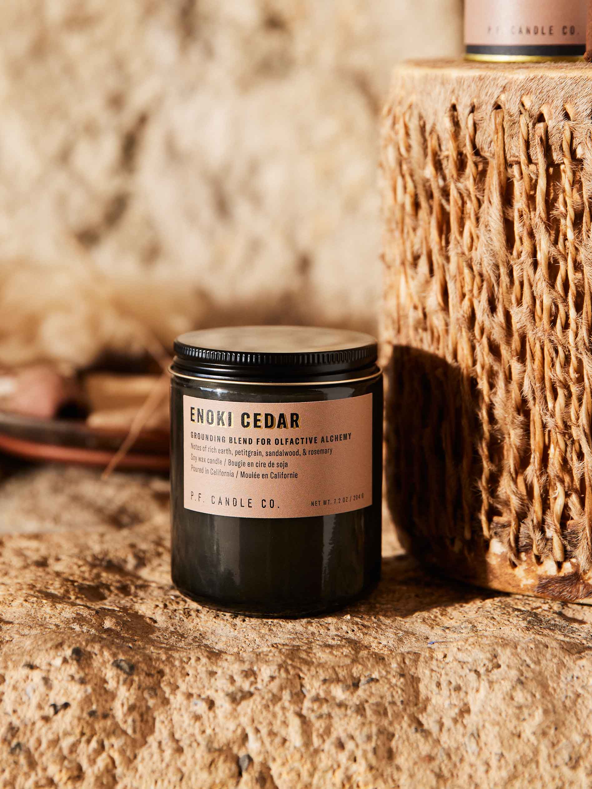 P.F Candle - Enoki Cedar | Curious Creatures