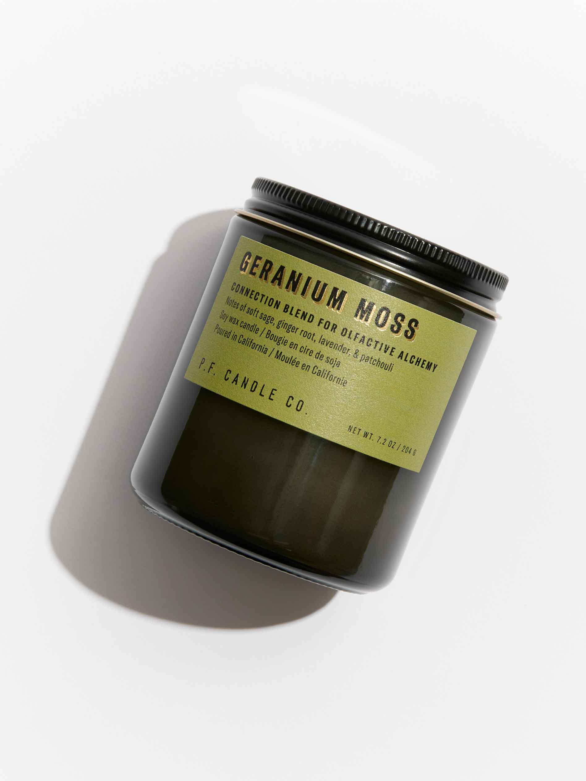 P.F Candle - Geranium Moss | Curious Creatures