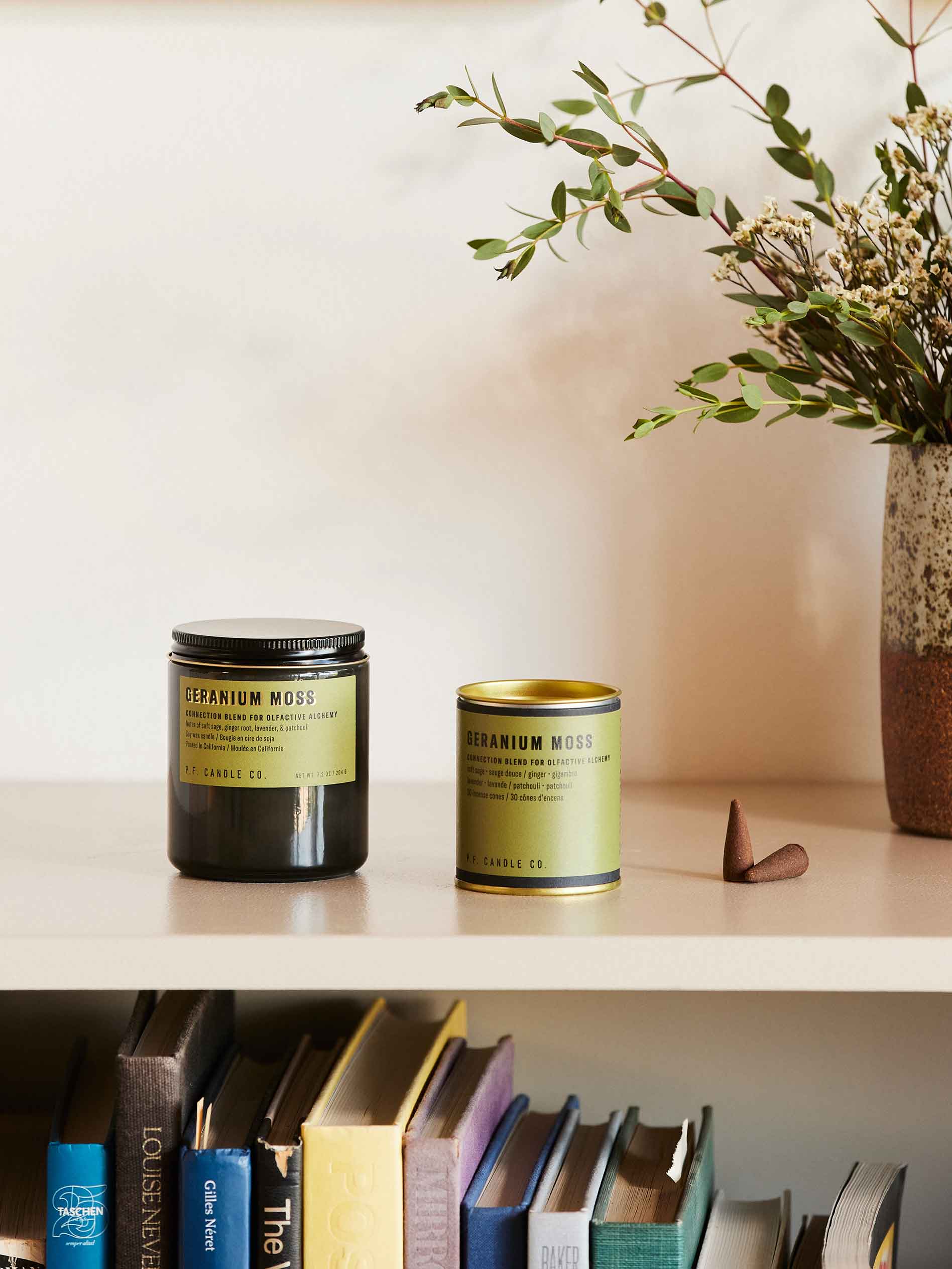 P.F Candle - Geranium Moss | Curious Creatures