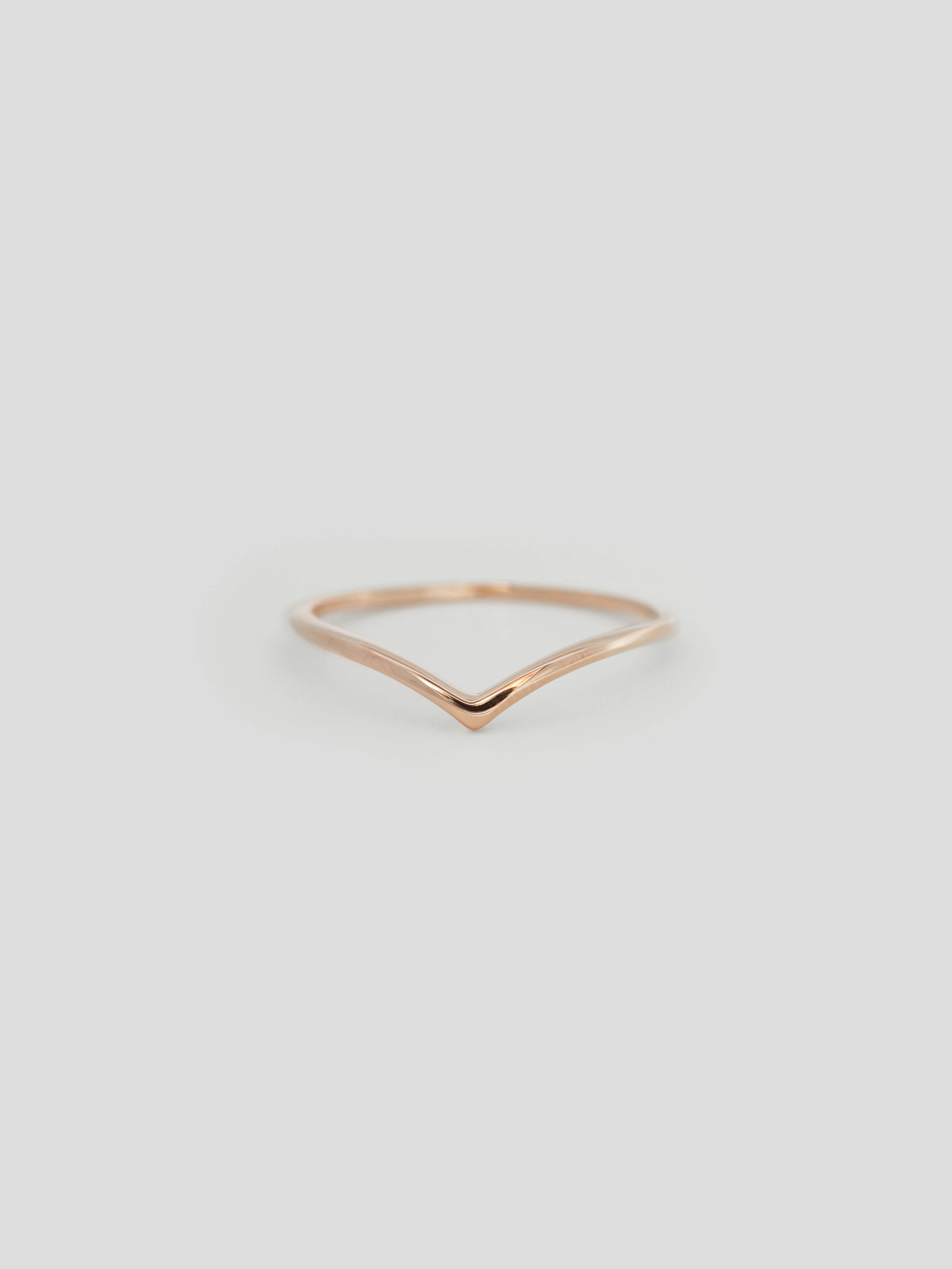 Rose Gold Arc Ring