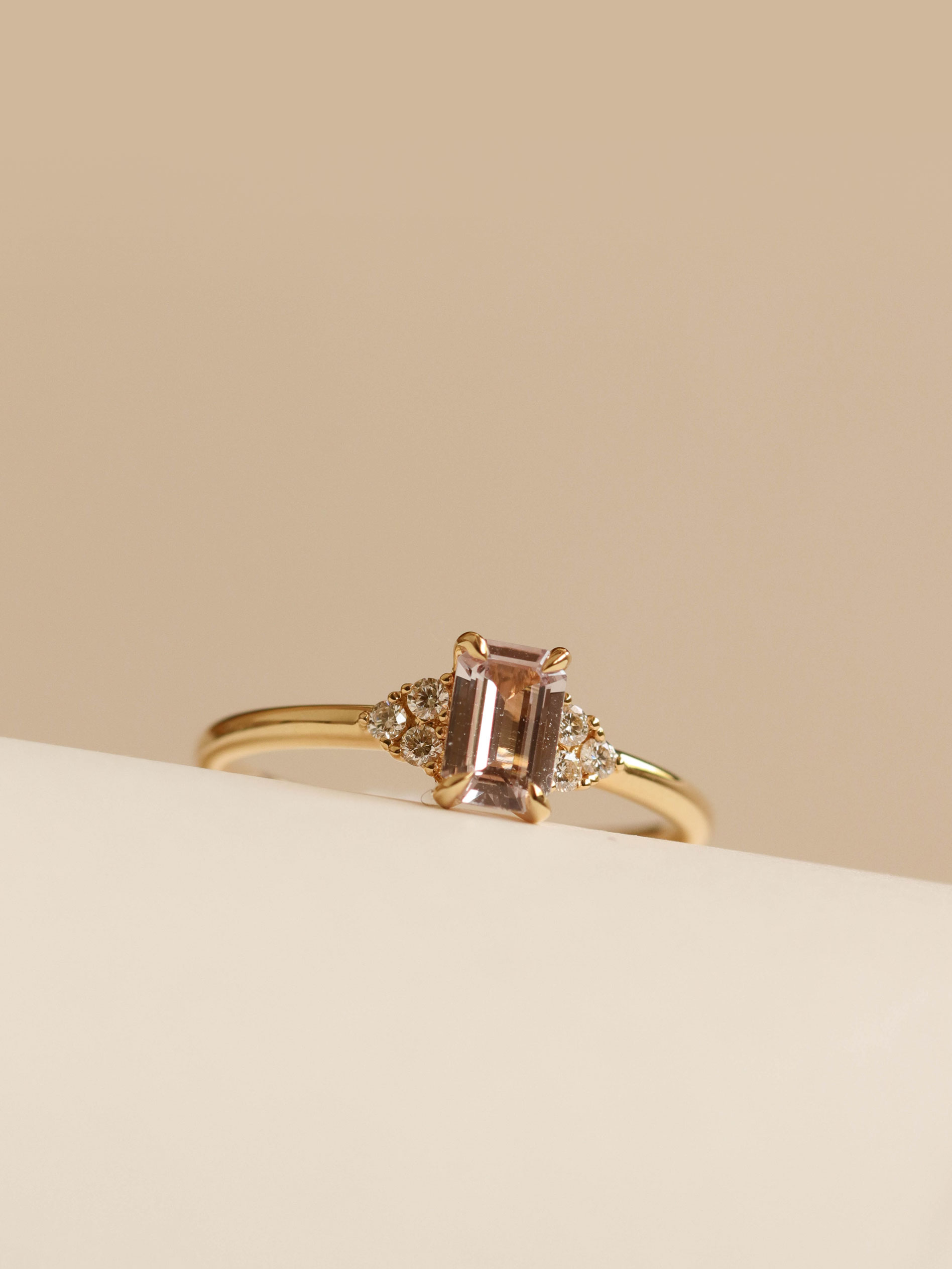 One-of-a-kind Companion Ring - Purple Grey Spinel in 18K Gold | Curious ...