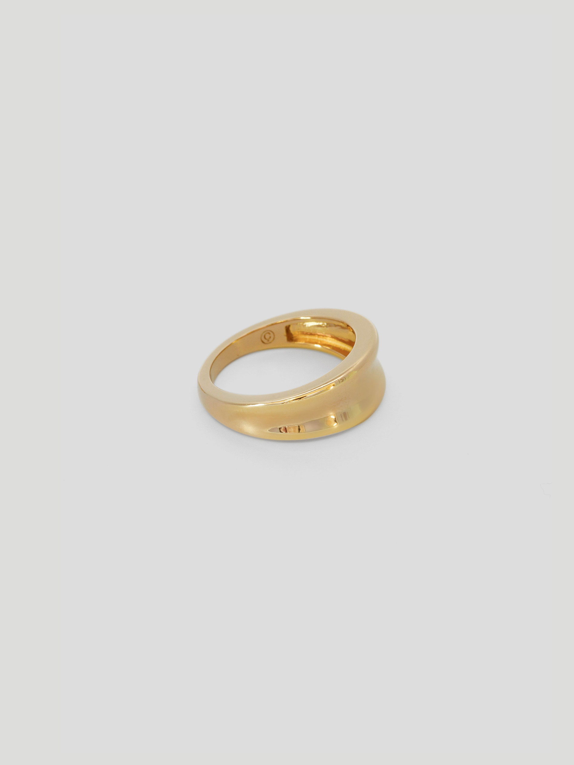 Cave Ring in Champagne Gold | Curious Creatures