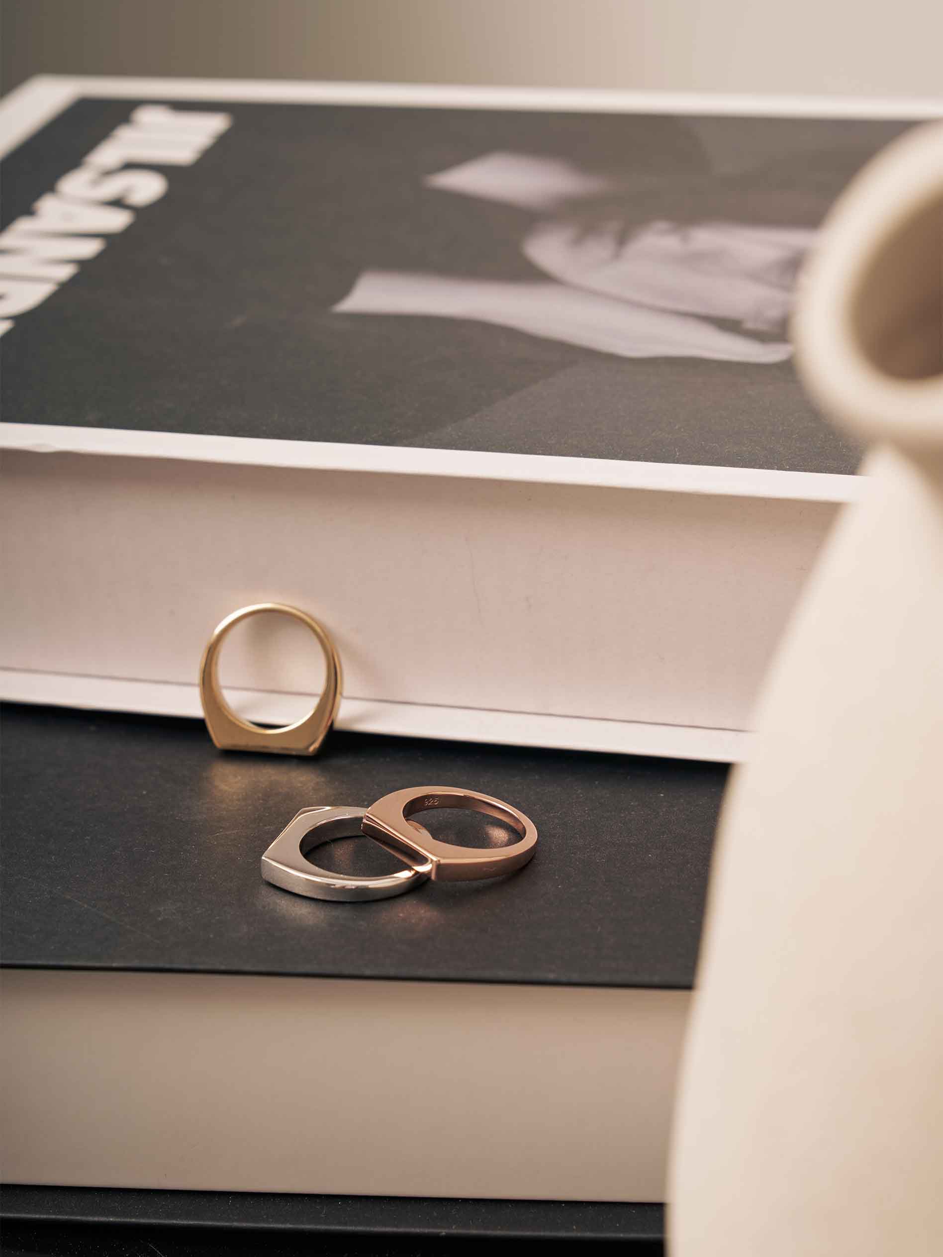 Flat Signet Ring in Silver | Curious Creatures