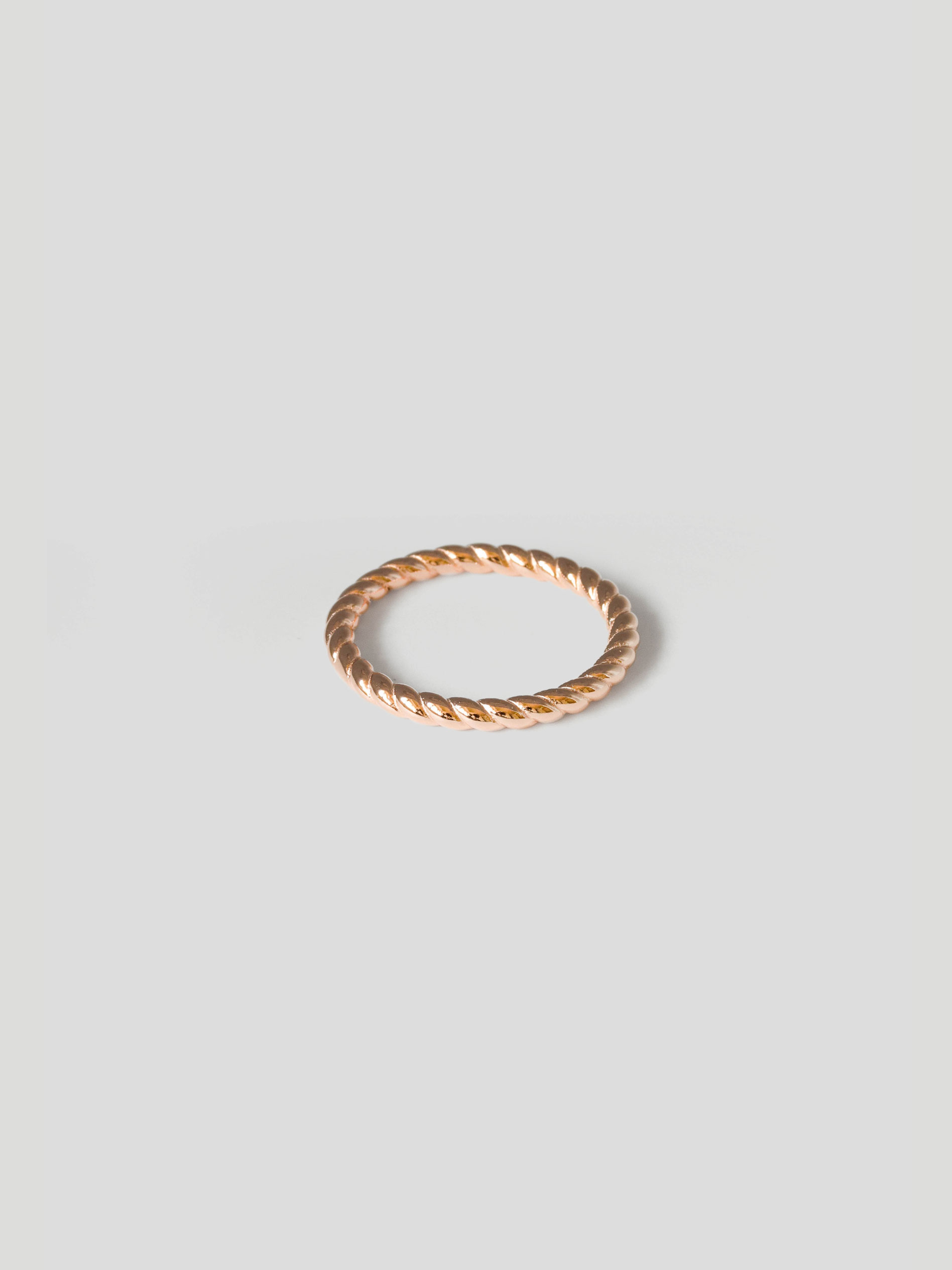 Twist Ring in Rose Gold | Curious Creatures