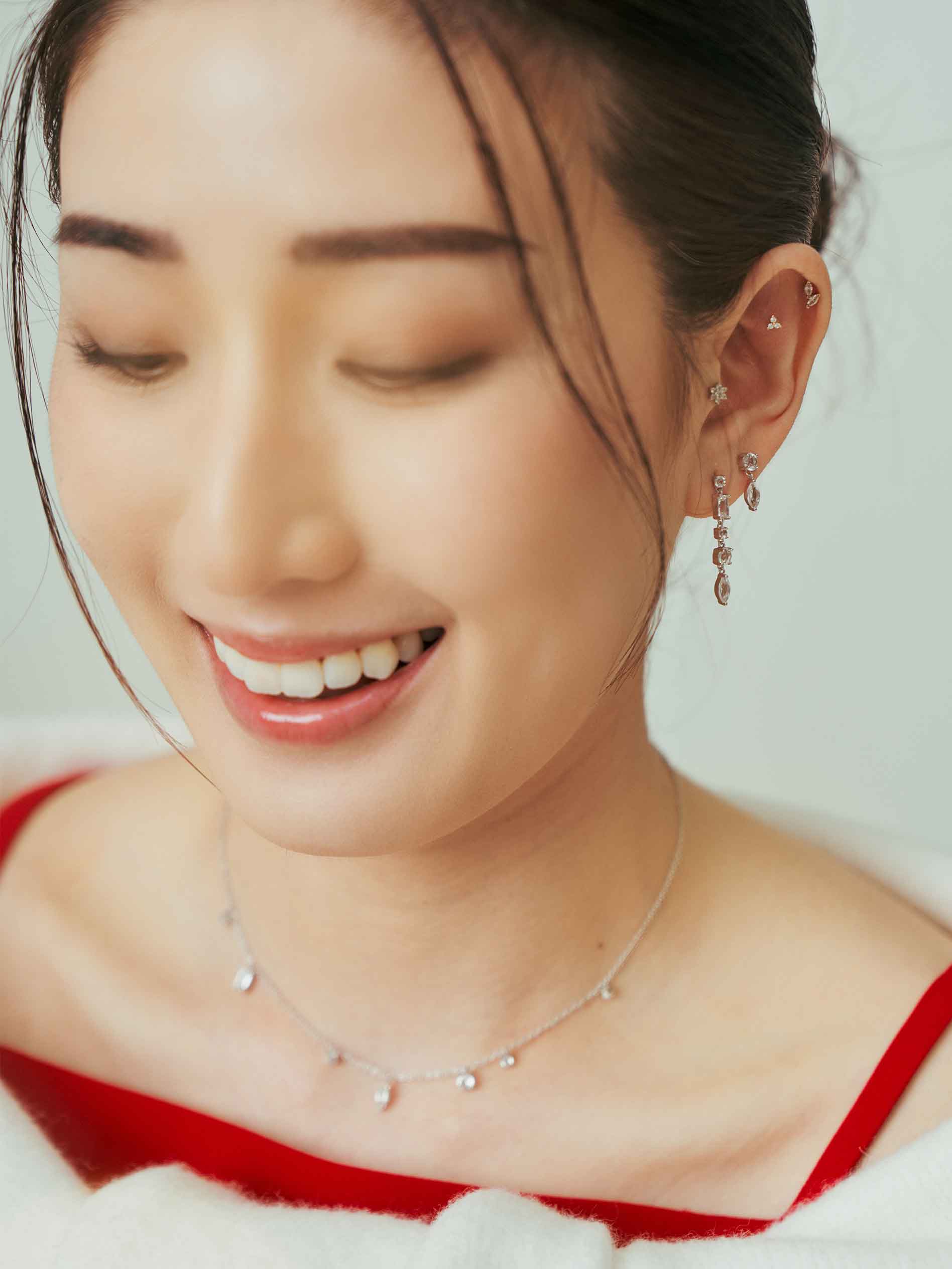 Strange x Curious - Joy Earrings - White Topaz in Silver | Curious Creatures