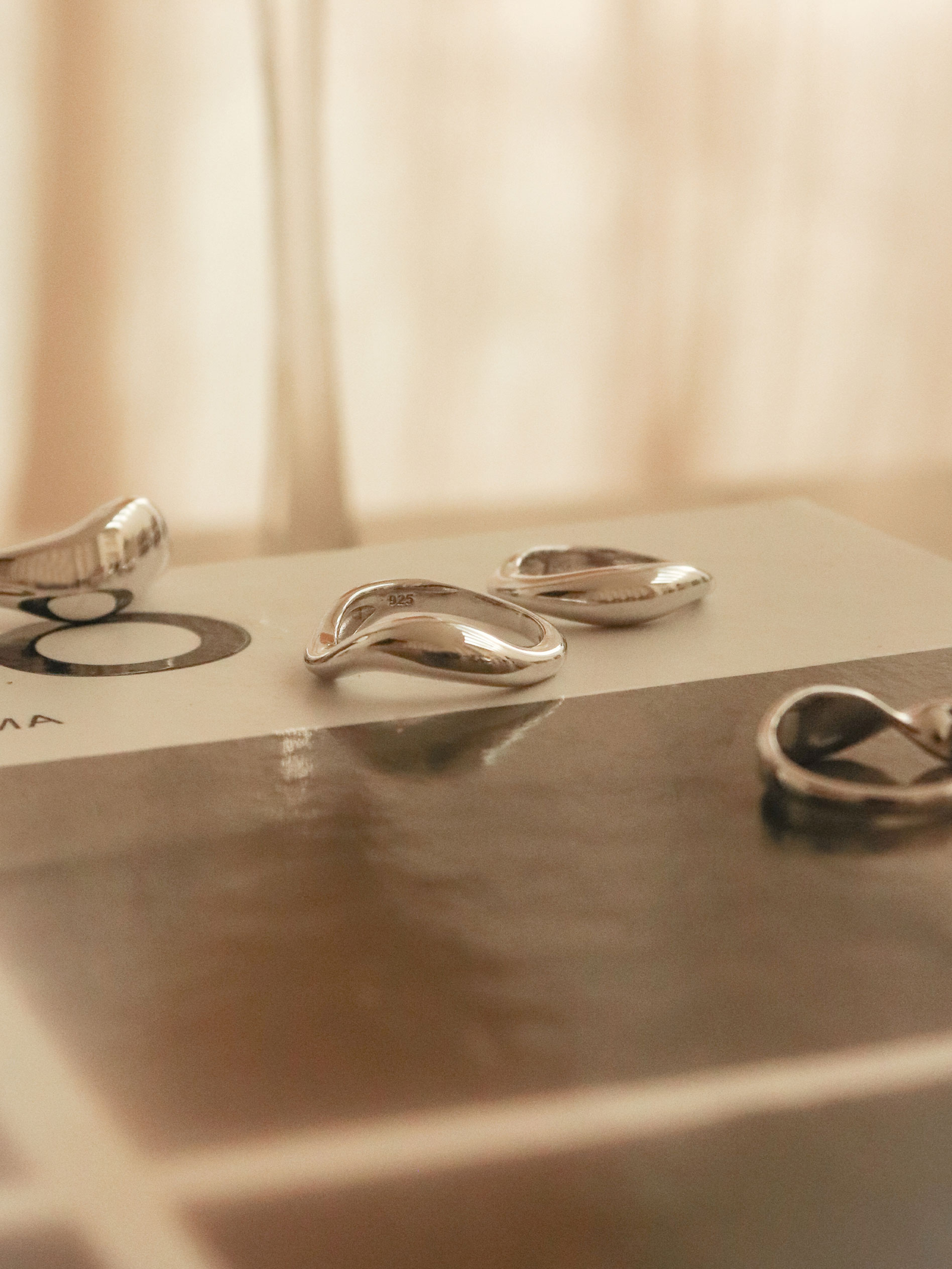 Pulse Ring in Silver | Curious Creatures