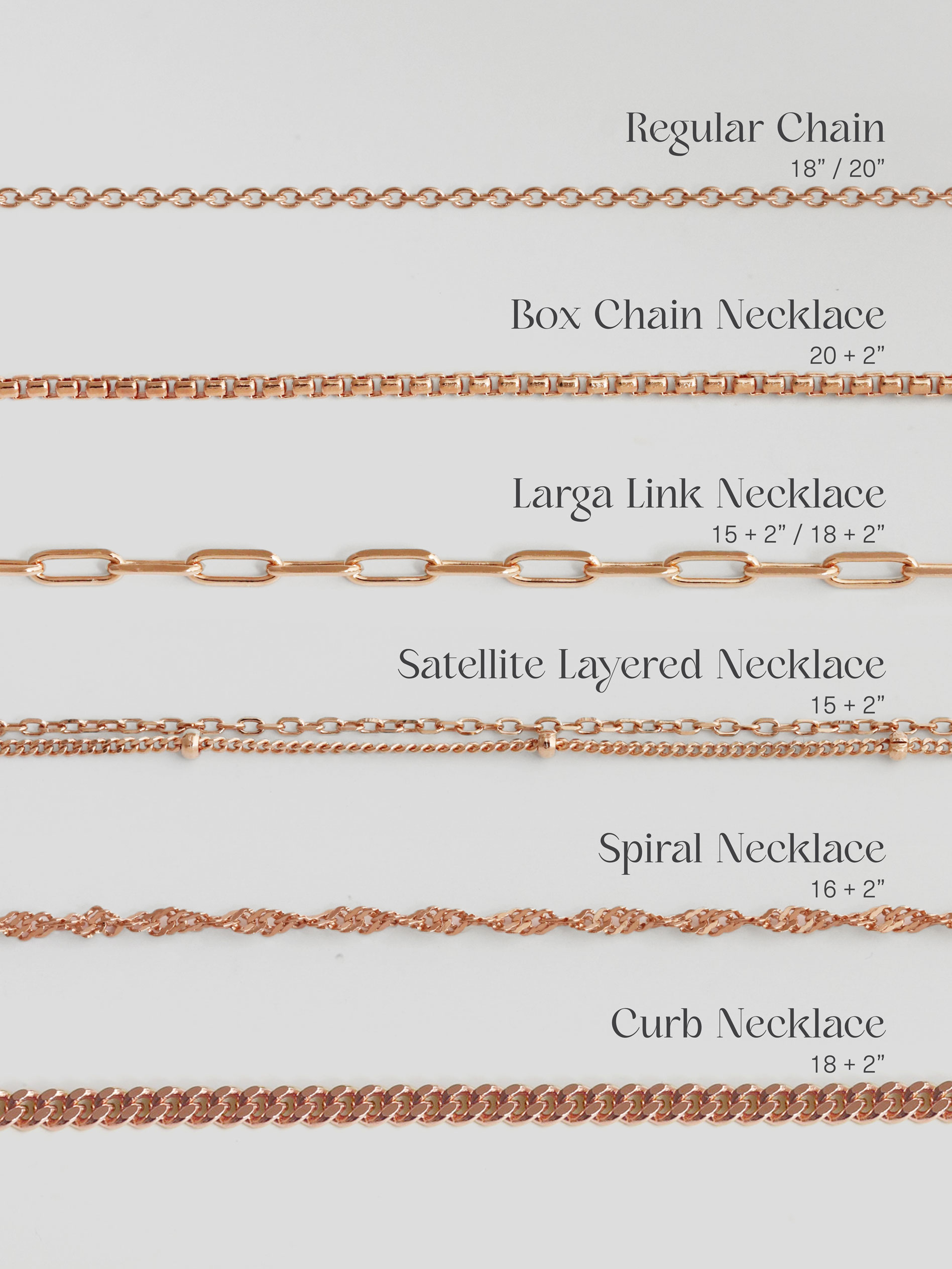 Armory Necklace (Medium) in Rose Gold - Birth Flower | Curious Creatures