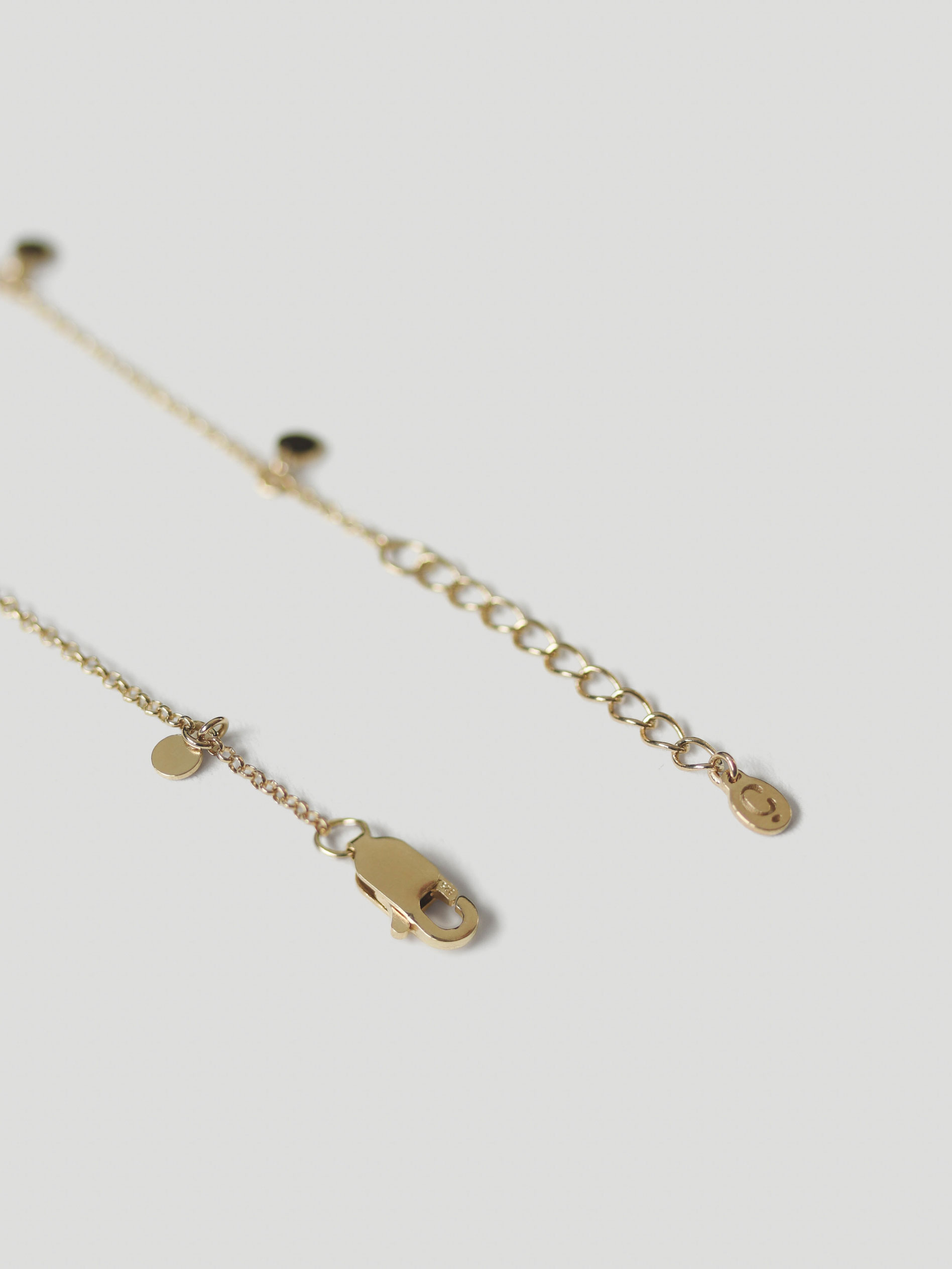 Gold Dot Anklet